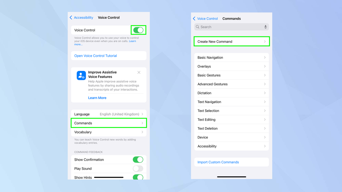 iPhone voice commands — how to set them up in iOS 18 | Tom's Guide