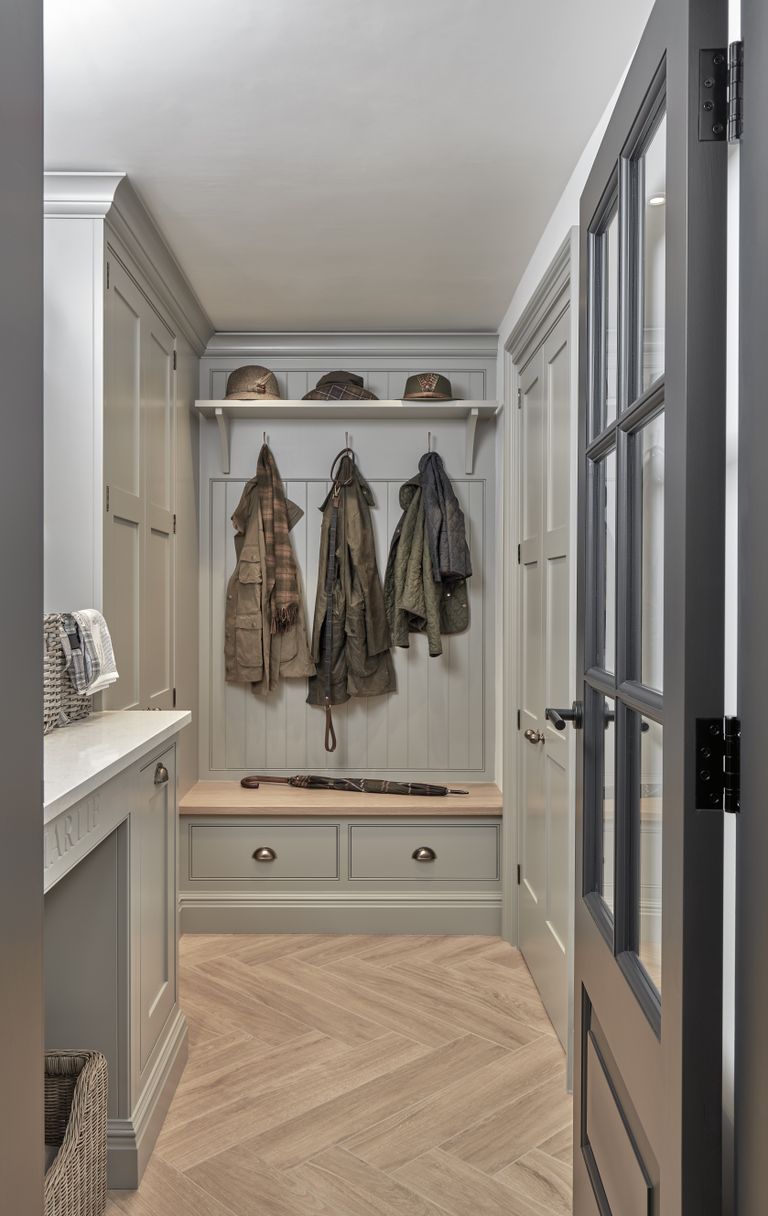 Narrow utility room ideas to get a lot from a small space | Livingetc