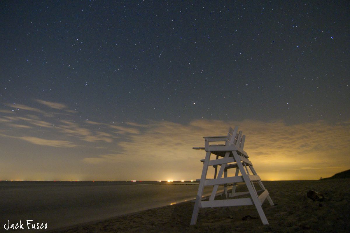 Meteor Lights Up Jersey Shore Night Sky | Space