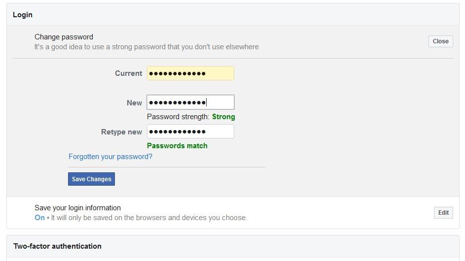 How to change your Facebook password | Tom's Guide