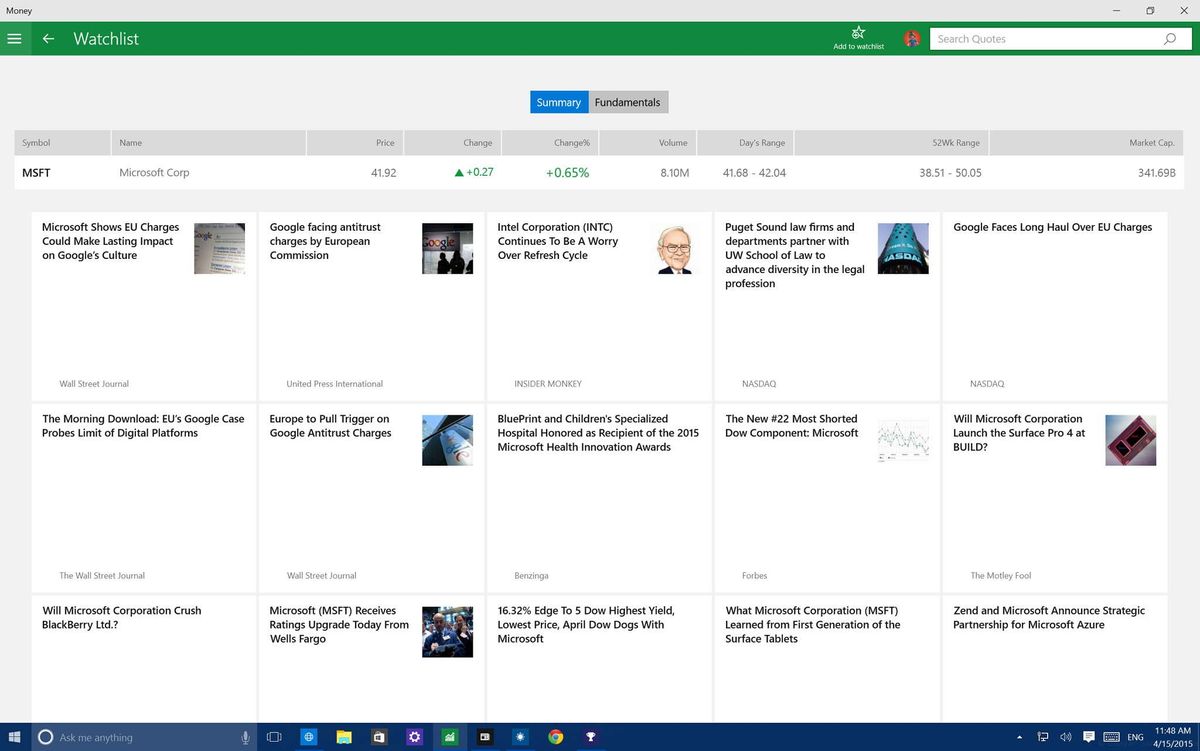 Windows 10 build 10056 unveils updated MSN apps with new UI and ...
