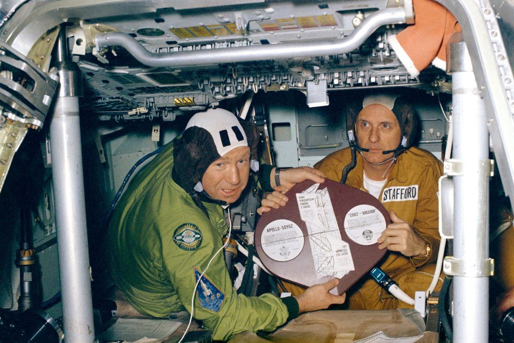 50 years after a historic handshake in space, the Apollo-Soyuz Test ...