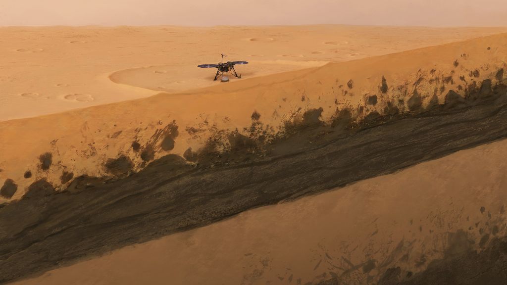 NASA Mars lander makes 1st ever map of Red Planet underground by ...