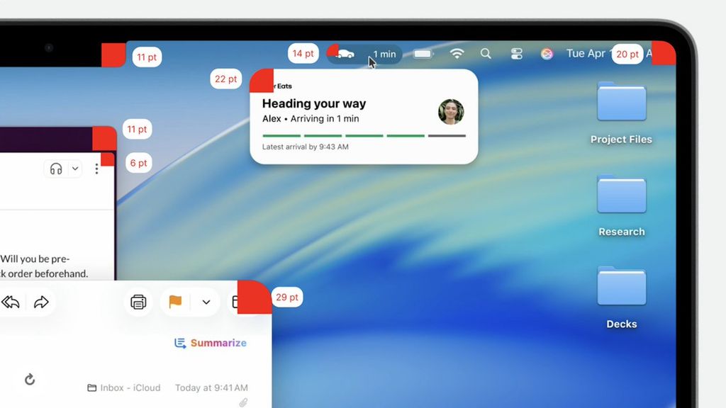 Of course designers are losing it over Apple's corner radiuses in macOS ...