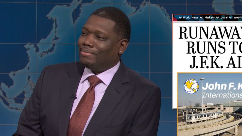 Michael Che Gave Colin Jost A WTF Look On Weekend Update, And Now Fans ...