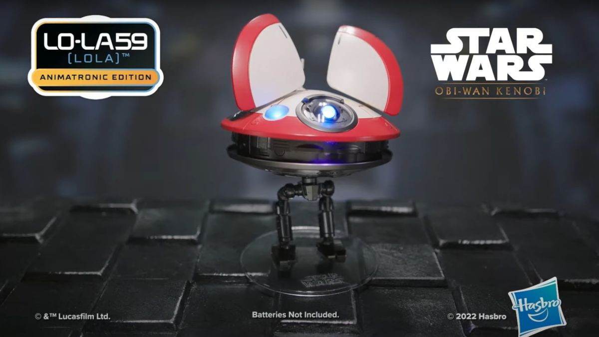 You can get your own LOLA droid from Obi-Wan Kenobi, and yes, it's ...