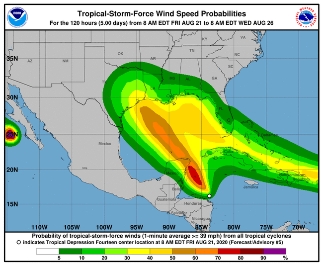 First ever double hurricane could hit the Gulf of Mexico | Space