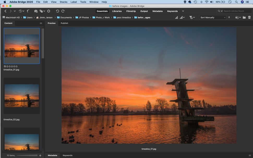 Create a stunning time slice in Photoshop and show the passage of time ...