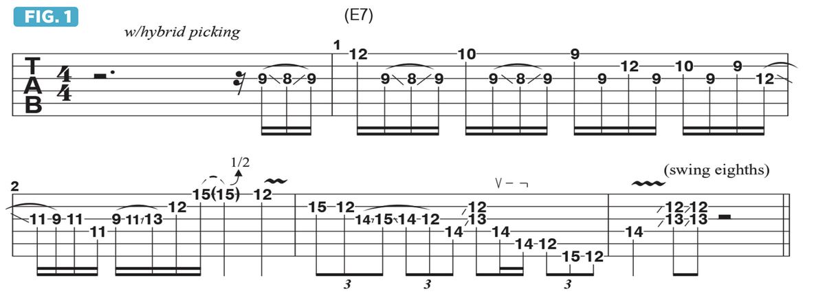 Hone your hybrid picking with this lesson in the style of the great ...