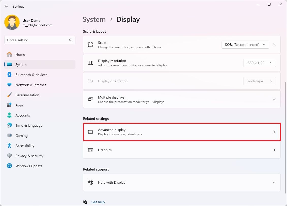 Confirm your display details and features on Windows 11 | Windows Central