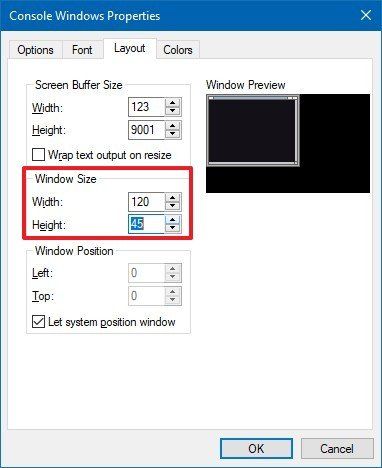 How to change the appearance of Command Prompt on Windows 10 | Windows ...