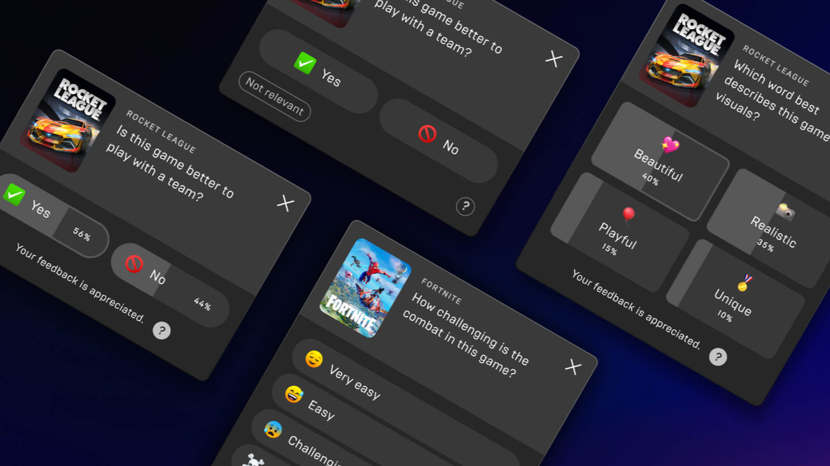 Epic Games Store introduces rating system designed to stop review ...