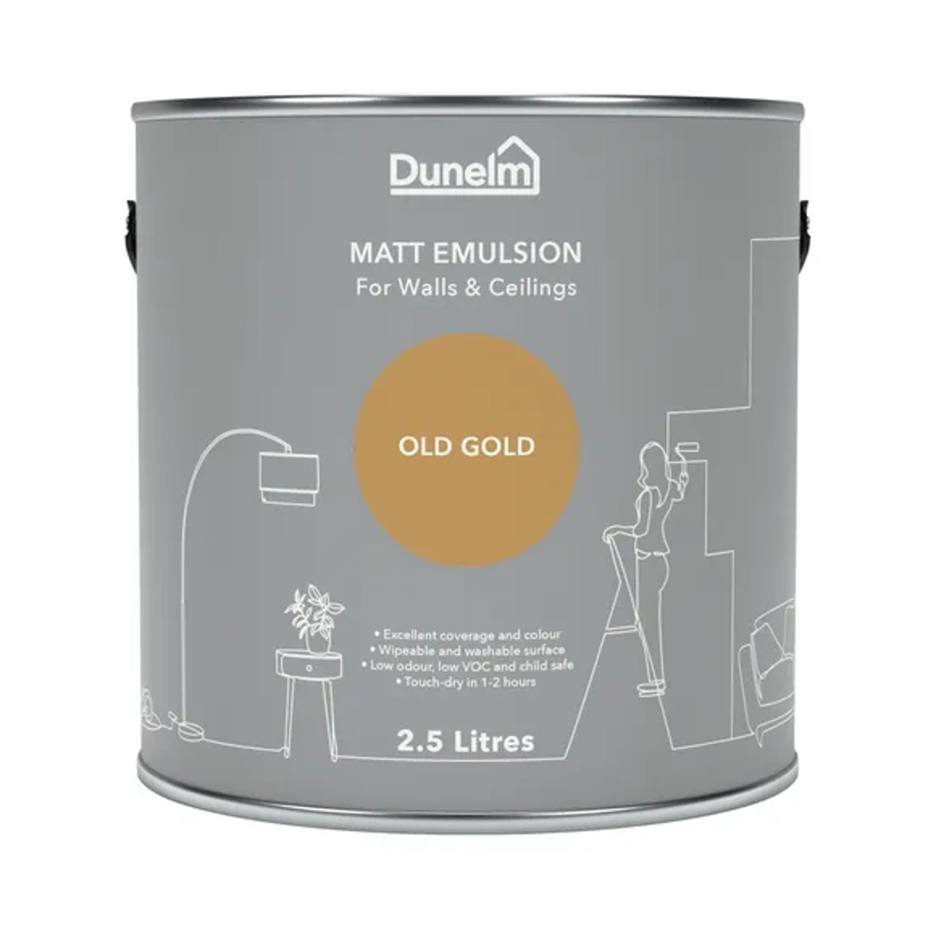 Why the gold paint trend is one you need to know about | Ideal Home