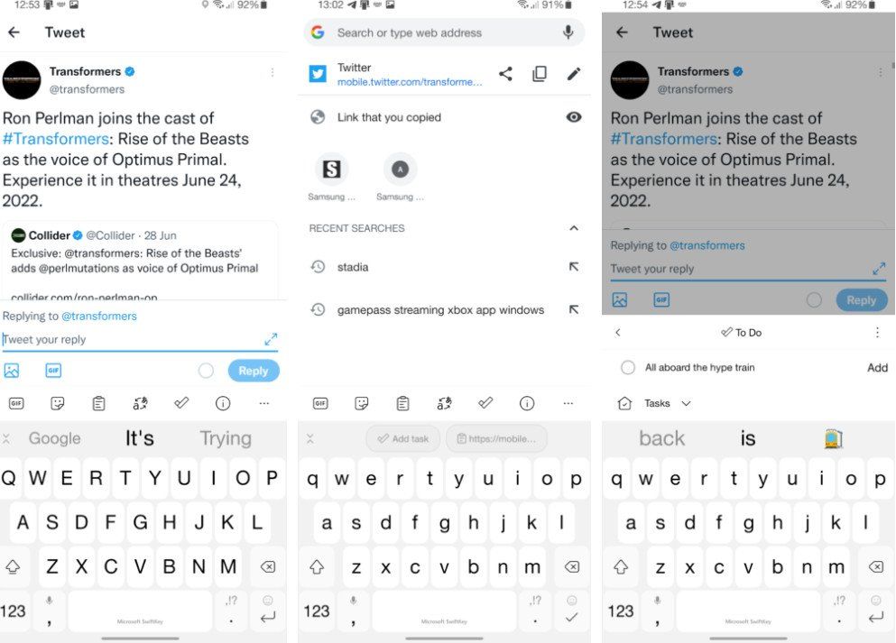 SwiftKey now features Microsoft To Do integration [Updated] | Windows ...