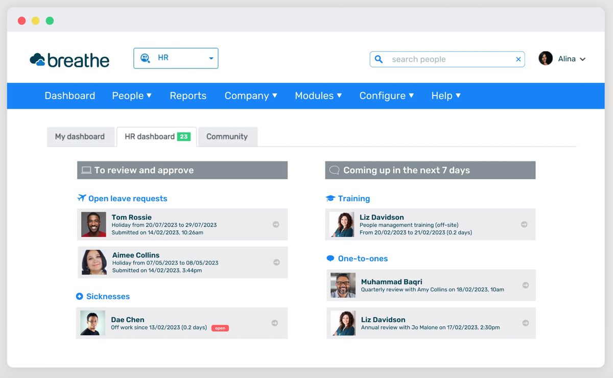 Breathe HR review | TechRadar