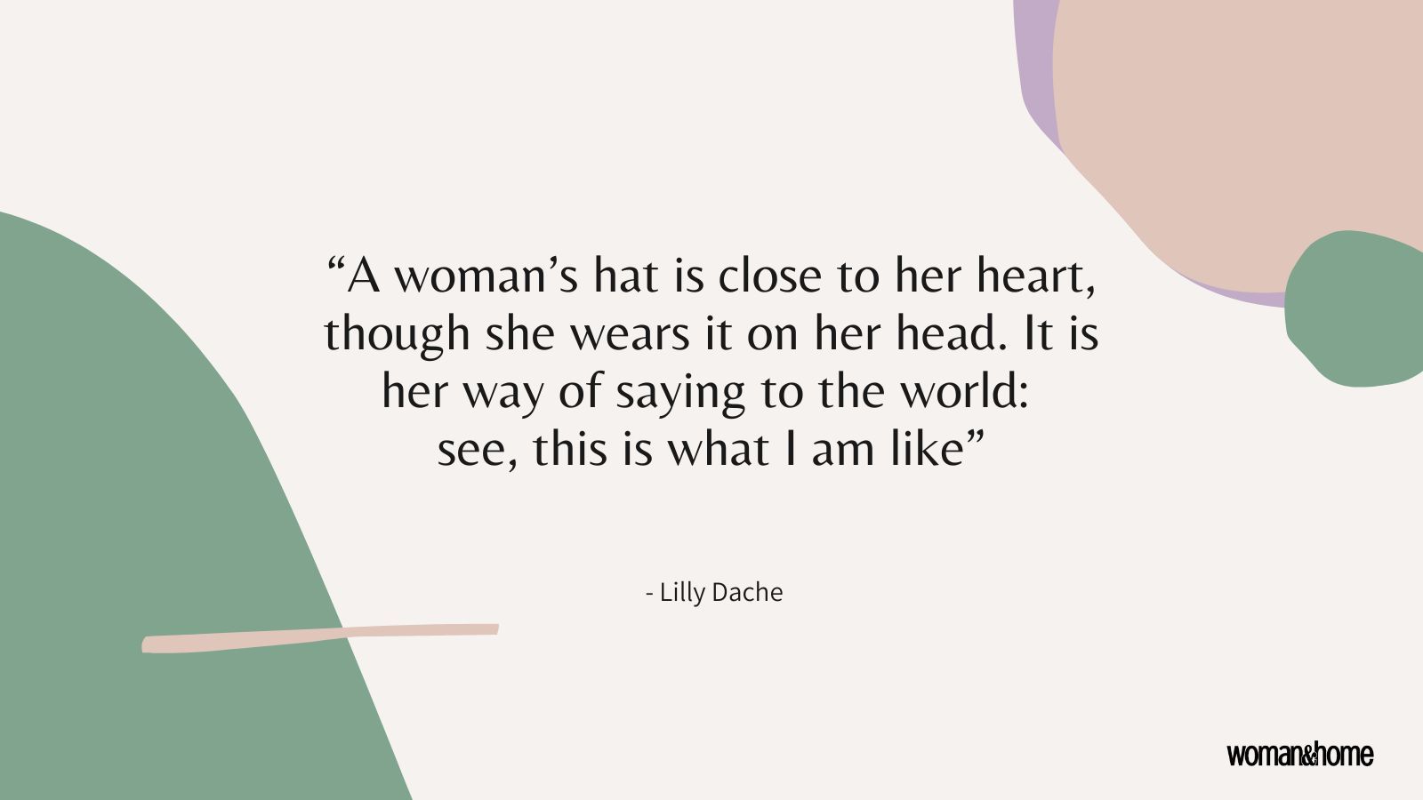 Hat quotes: 24 stylish lines for Instagram, Pinterest and more | Woman ...