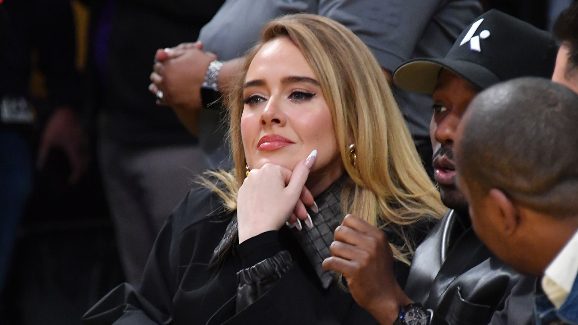 Adele Taps Into the French Manicure Renaissance for Date Night with ...