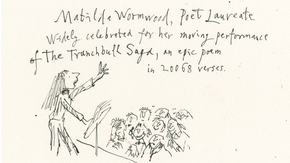Sir Quentin Blake imagines Matilda, 30 years on | Creative Bloq