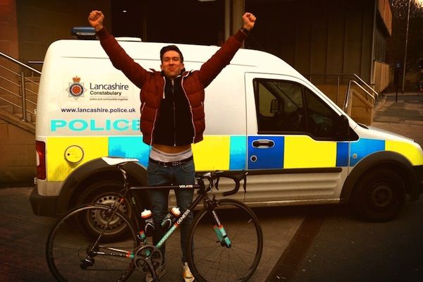Ian Bibby reunited with stolen bike | Cycling Weekly
