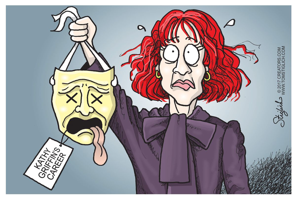 Political cartoon U.S. College students protest Mike Pence Notre Dame ...