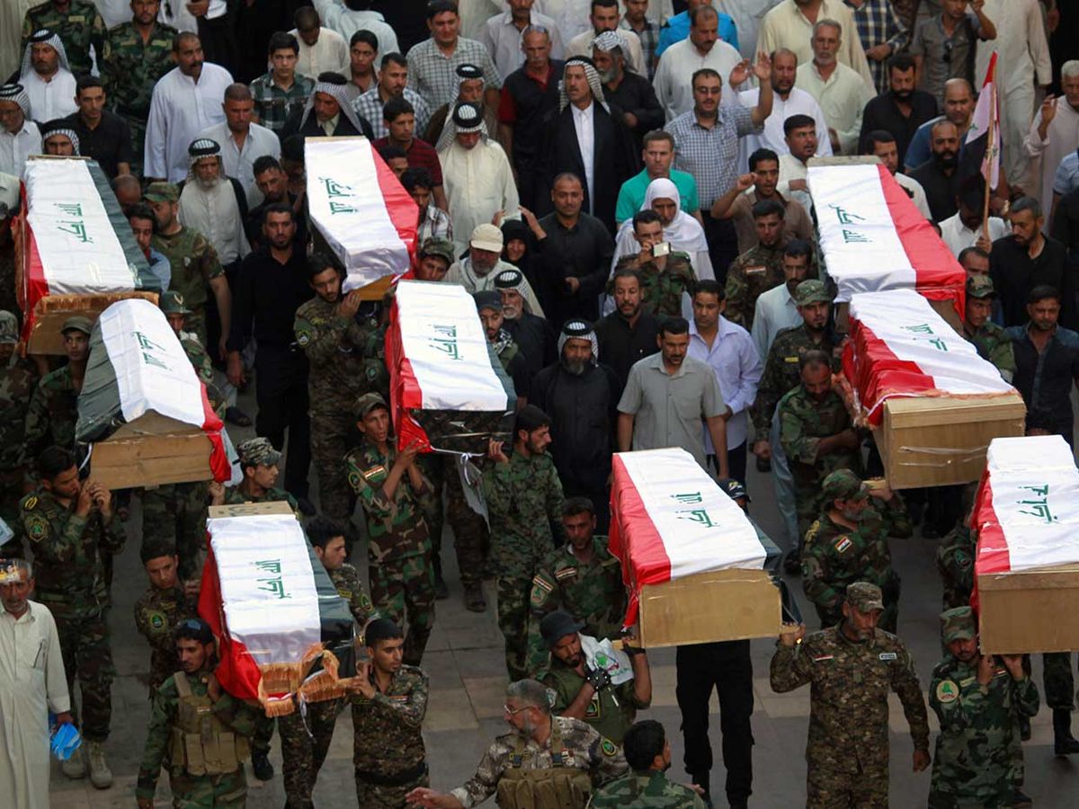 Dozens of IS militants executed for Iraq massacre | The Week