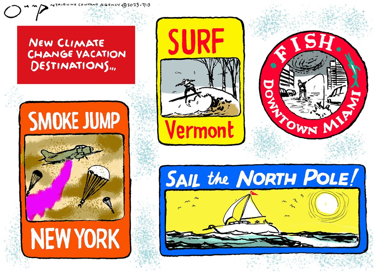 Climate change vacation | The Week