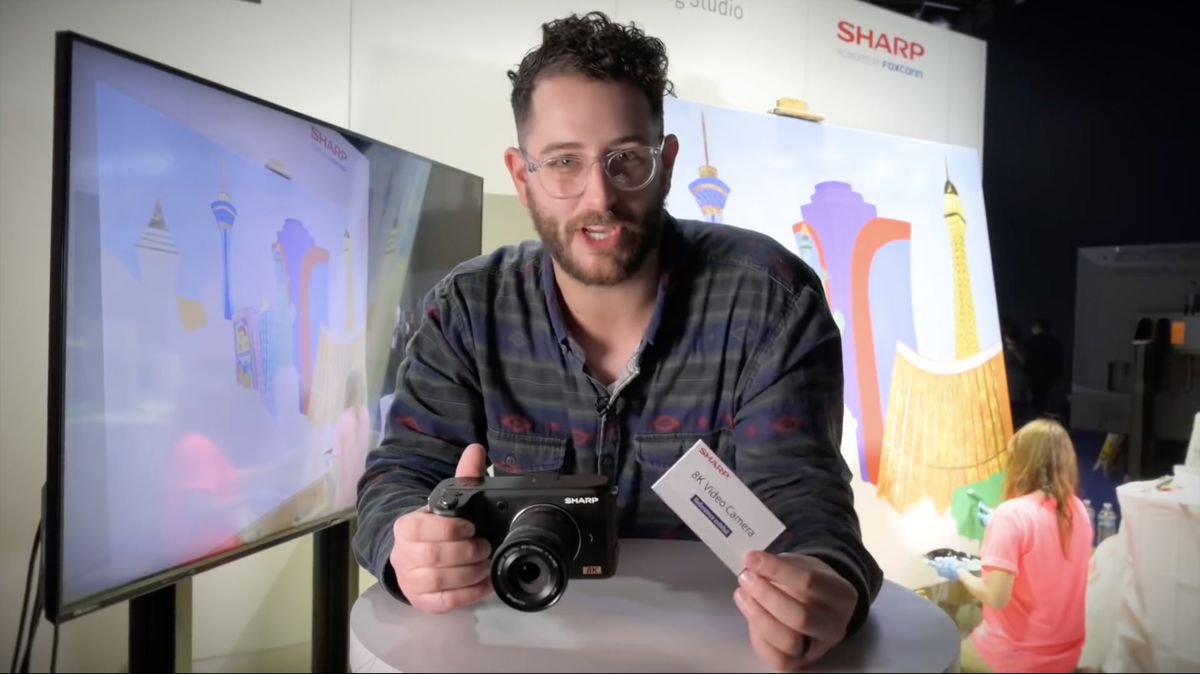 Sharp reveals the first 8K, sub-$5,000 video camera | Digital Camera World