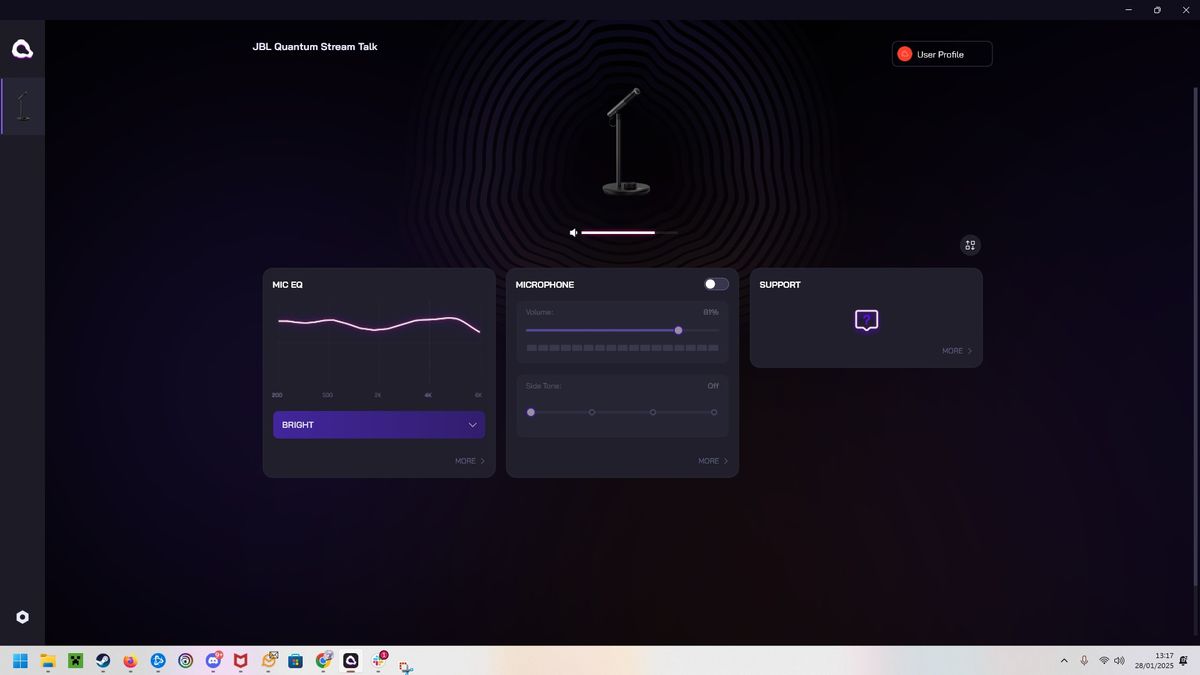 JBL Quantum Stream Talk review: a compact, budget-friendly gaming mic ...