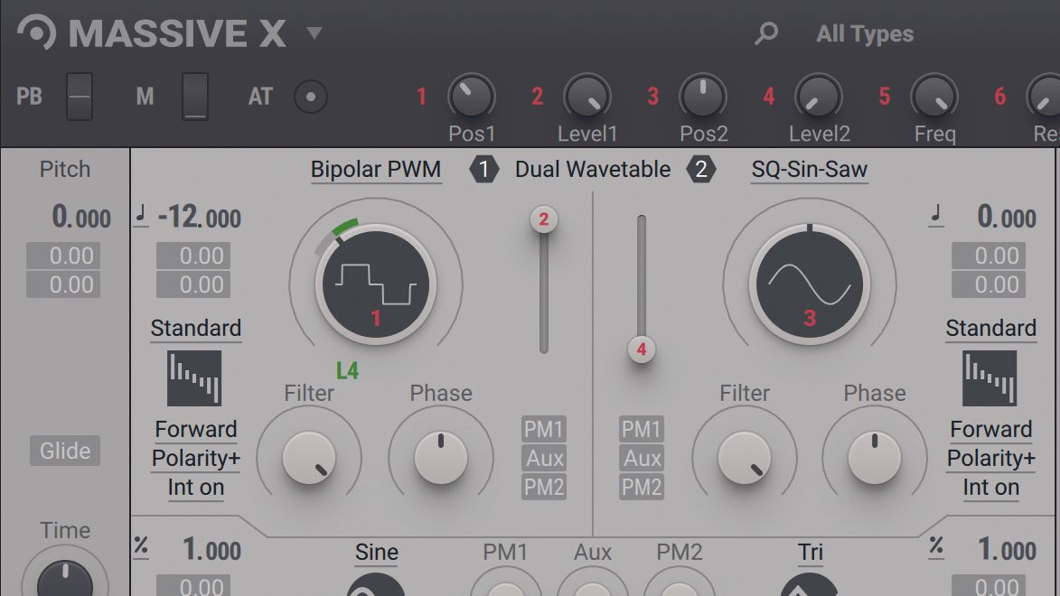 How to build a basic square wave bass sound in NI's Massive X synth ...