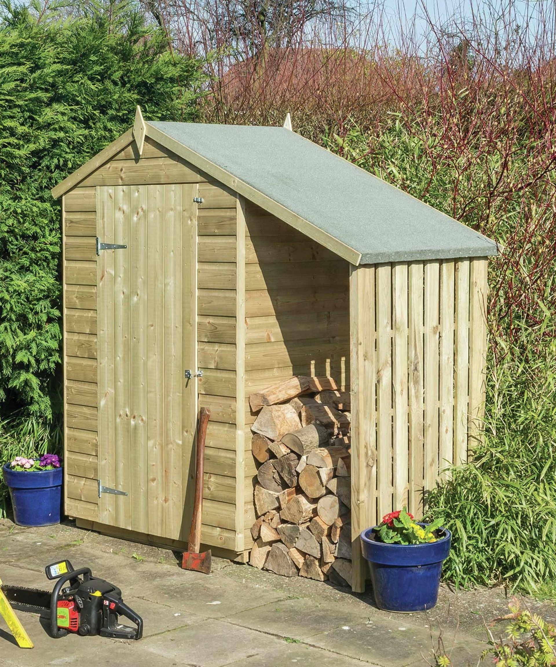 Log store ideas: 11 stylish designs that will keep firewood tidy ...