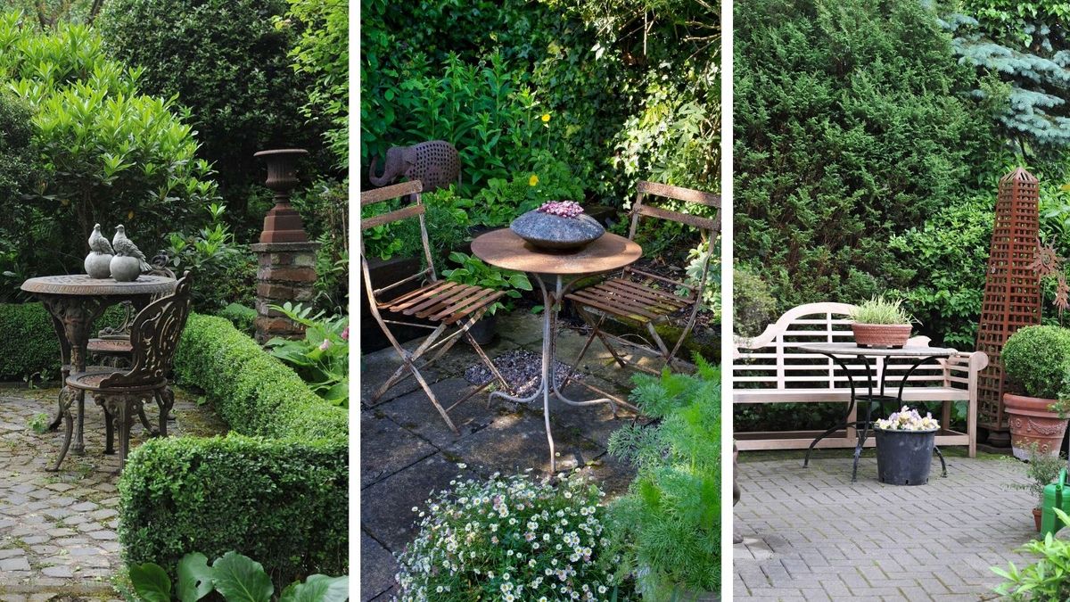 How to remove rust from metal garden furniture: pro tips | Homes and ...