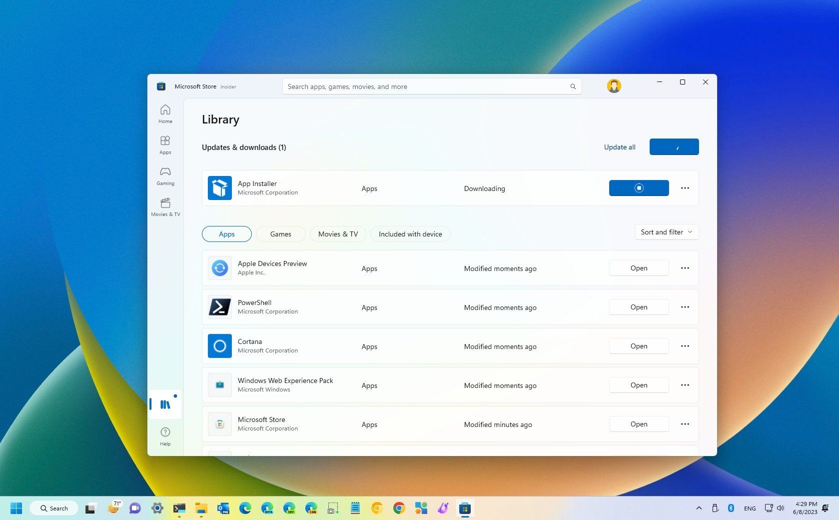 How to fix stuck downloading apps in Microsoft Store on Windows 11 ...