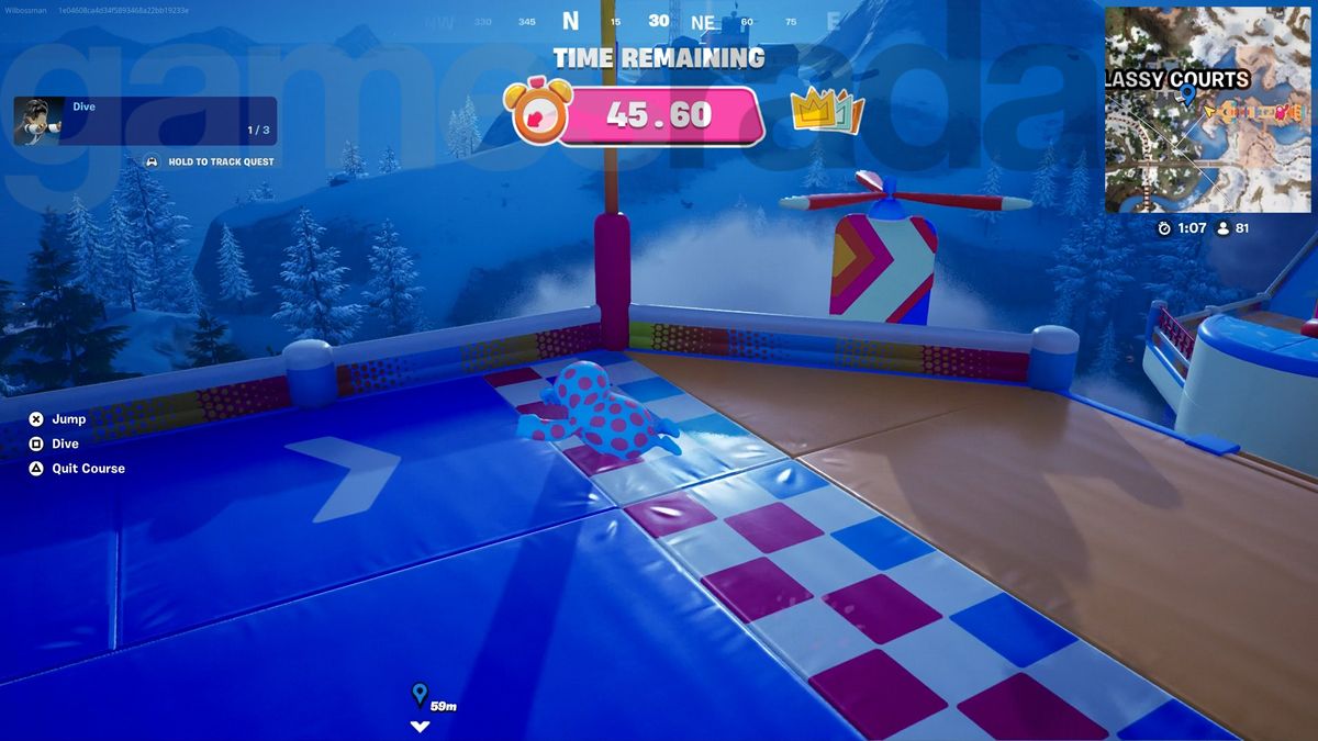 How to dive in Fortnite Fall Guys | GamesRadar+