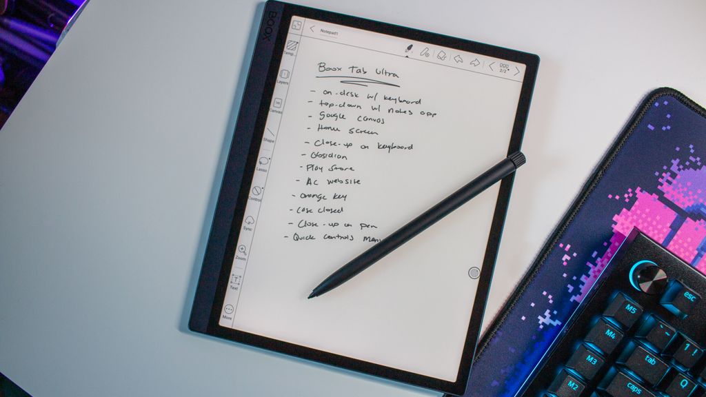 Onyx Boox Tab Ultra C review: The best E Ink tablet, now in color ...
