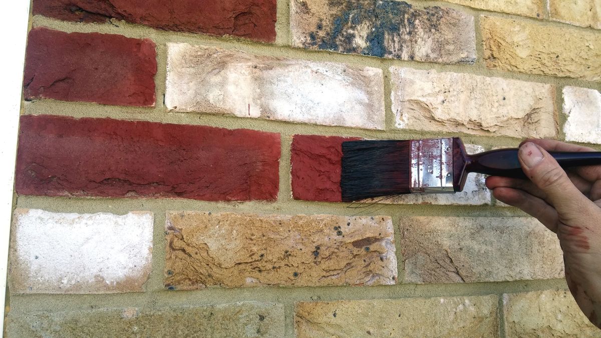 Brick Tinting How To Re Colour Exterior Brickwork Homebuilding