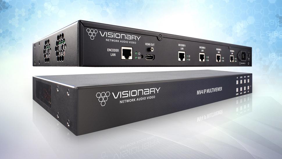 Visionary Launches MV4 IP Multiviewer | TV Tech