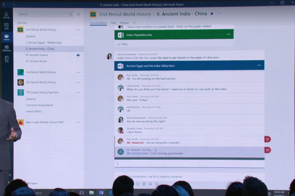 Microsoft Teams Brings Collaboration to the Classroom and Beyond ...