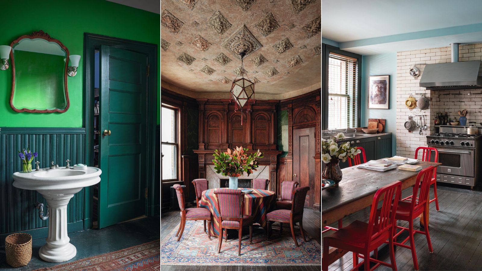 This colorful Harlem house is home to 10,000 books