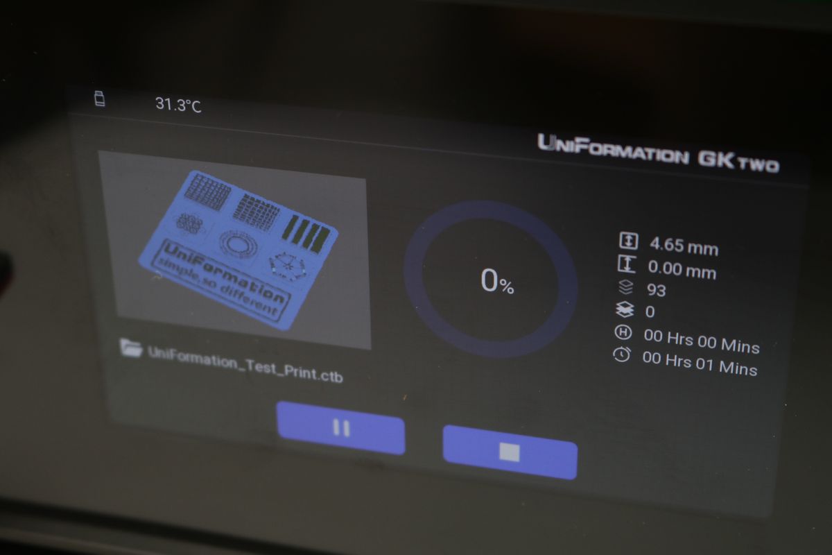 UniFormation GKtwo 3D Printer Review: Crank up the Heat | Tom's Hardware