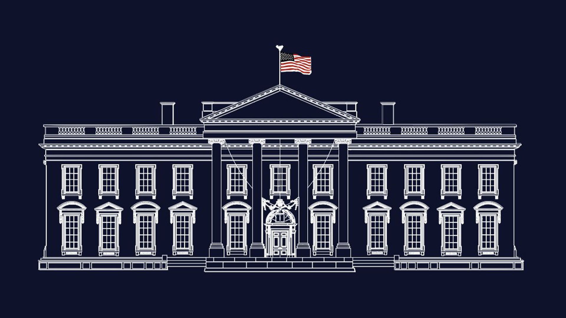 Trump’s patriotic new White House logo is painfully unsubtle | Creative ...