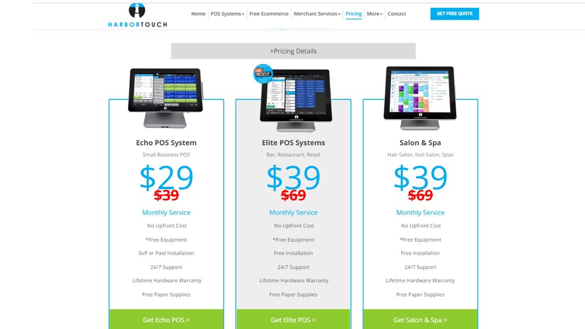 Harbortouch point of sale (POS) review | TechRadar