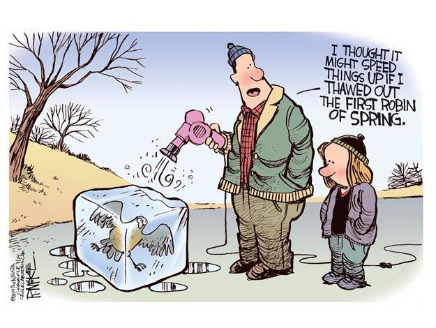 Editorial cartoon winter weather | The Week