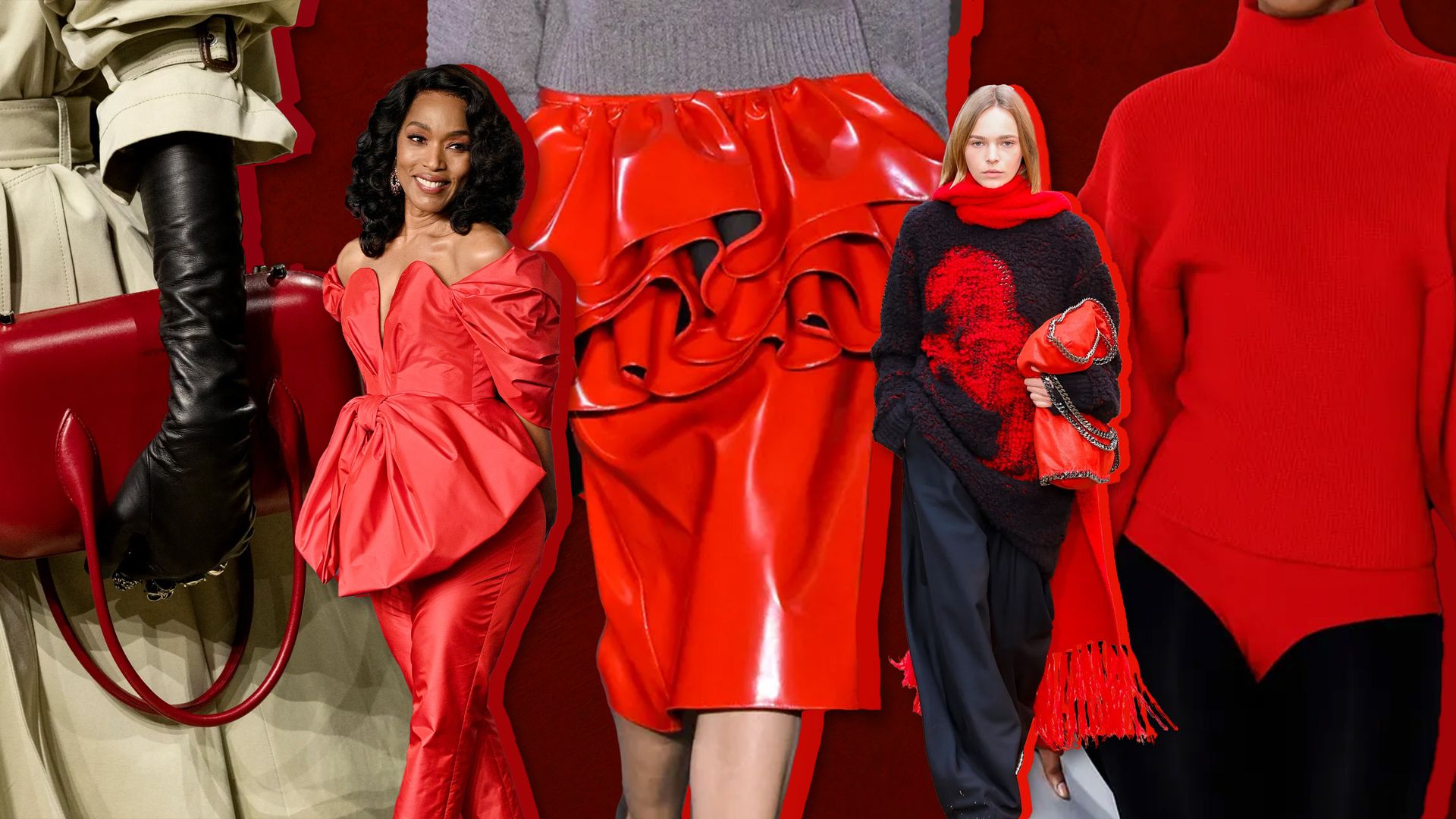 Red Is Fall 2023's Biggest Color Trend | Marie Claire