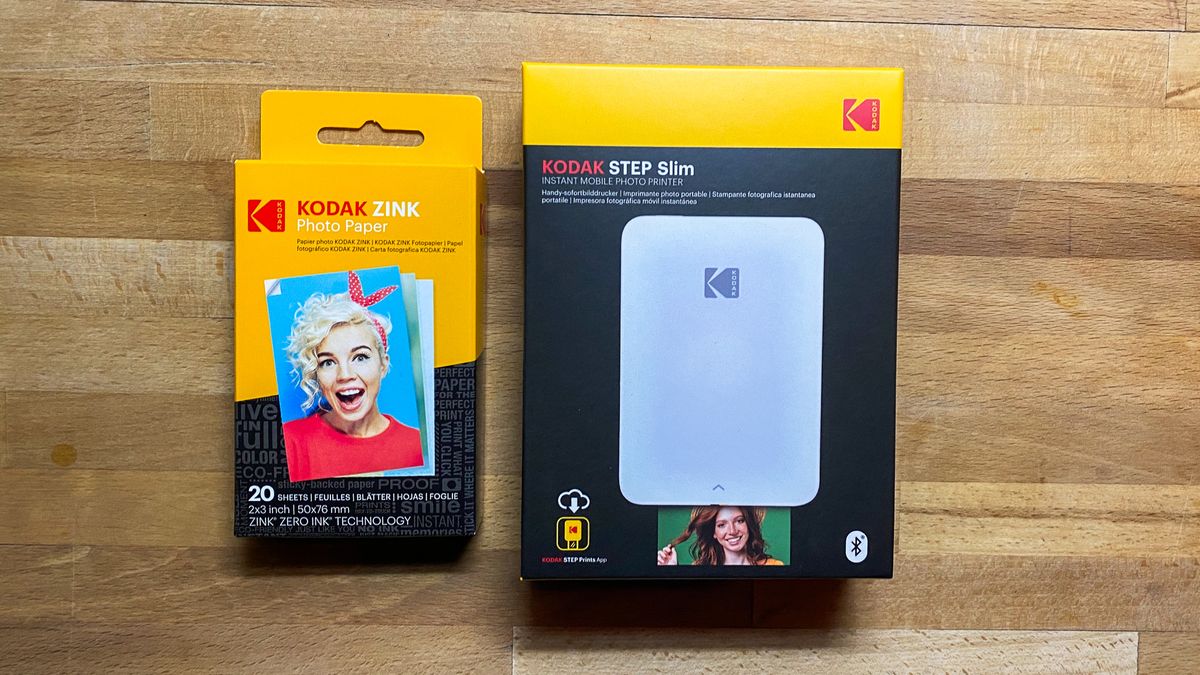 Kodak Step Slim review: pocket-sized printer is fast, affordable ...