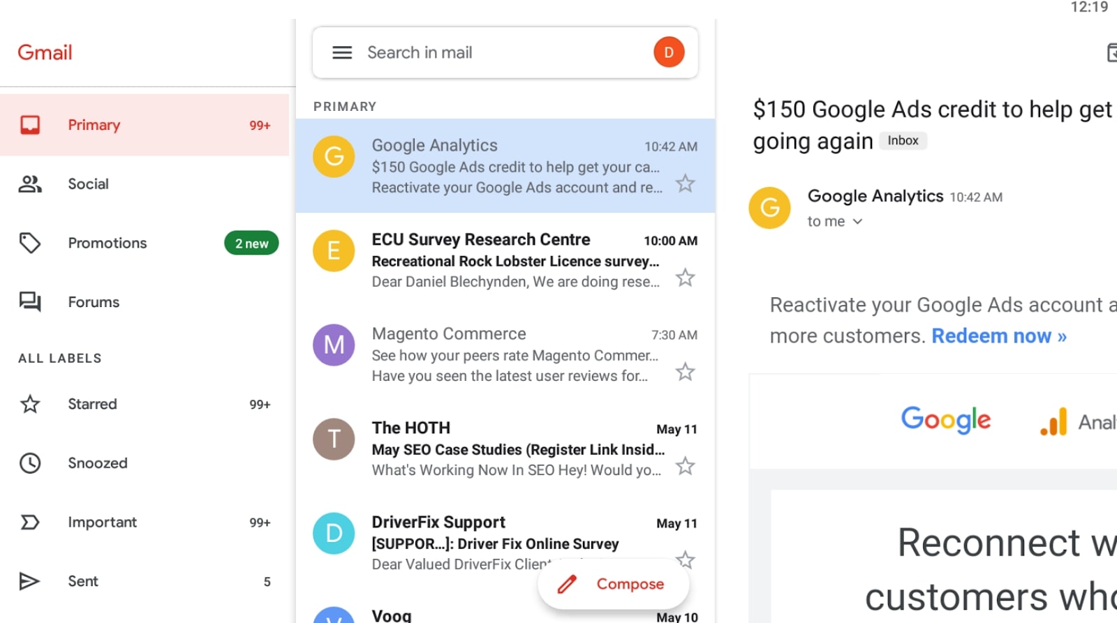 Best email apps: free and paid mobile email clients for Android and iOS ...