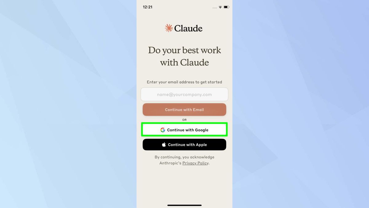 How to use Claude AI on your smartphone | Tom's Guide