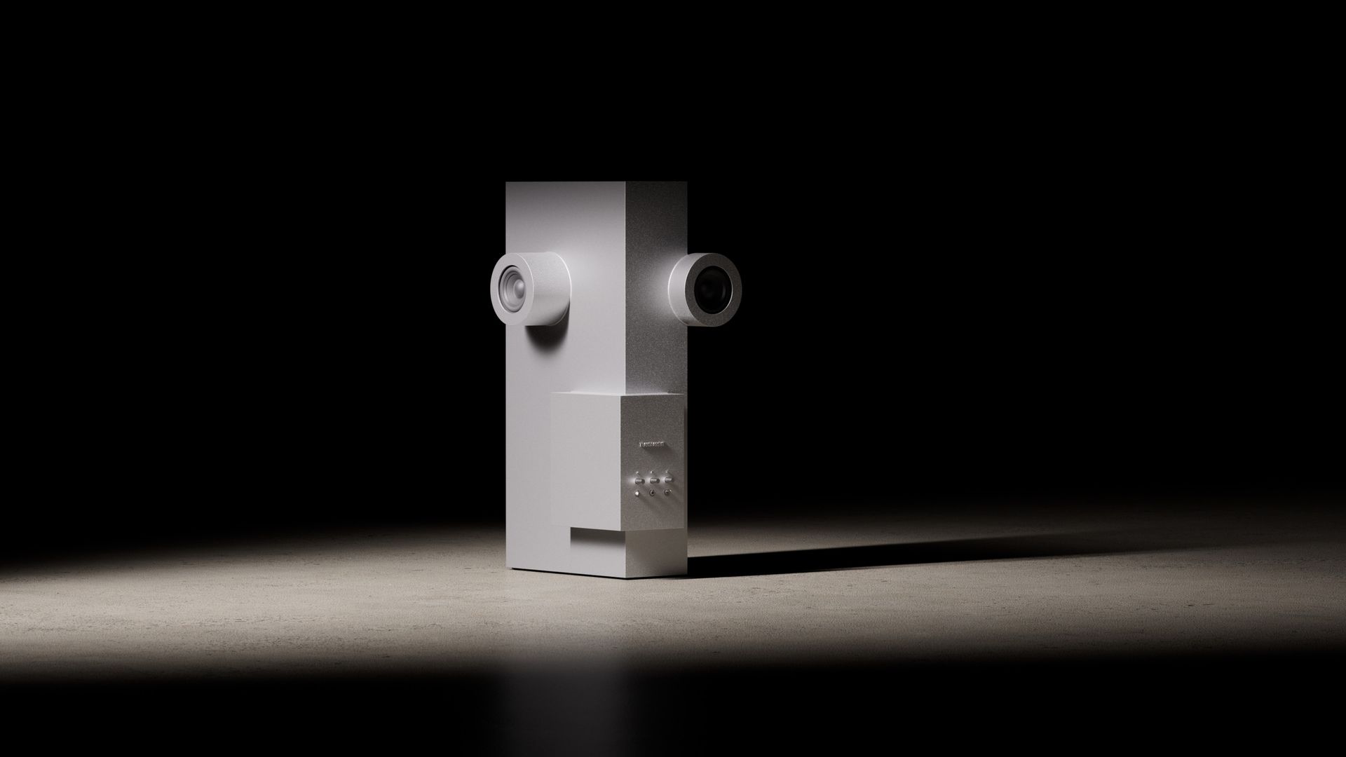 Transparent Brutalist Speaker is an architectural homage | Wallpaper*