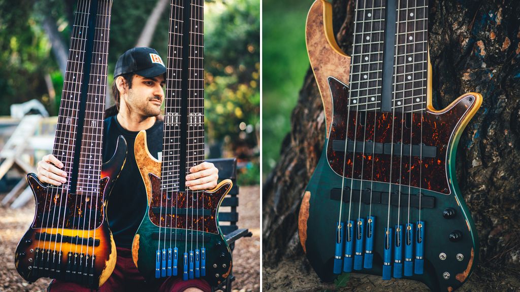 FM Guitars bolsters its double-fretboard bass lineup with relic’d ...