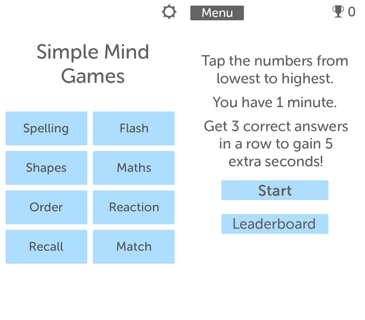 Simple Mind Games for iPhone review | iMore