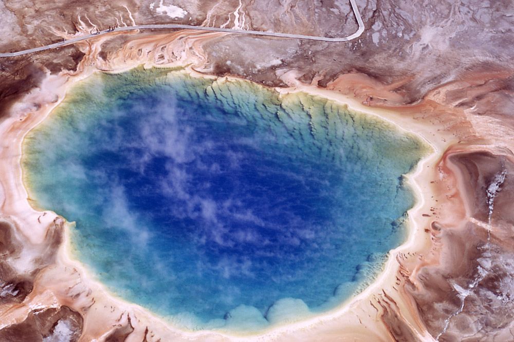 Rainbow Basin: Photos of Yellowstone's Colorful Grand Prismatic Hot ...